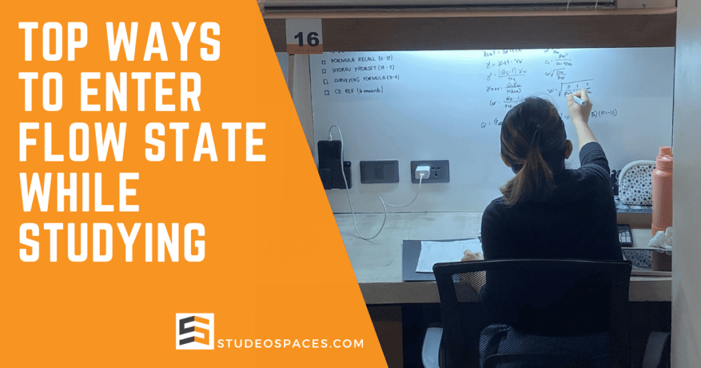 Top Ways To Enter Flow State While Studying – Studeo Spaces Bookings